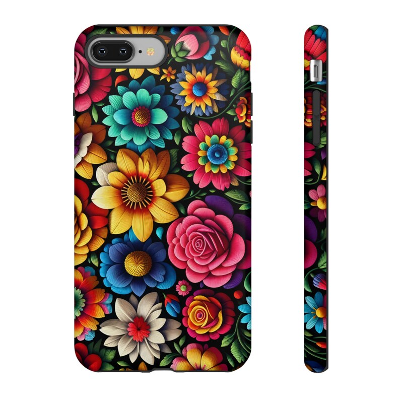 Bright Flowers Phone Case, Flower Phone Case, Pretty Phone Cases ...