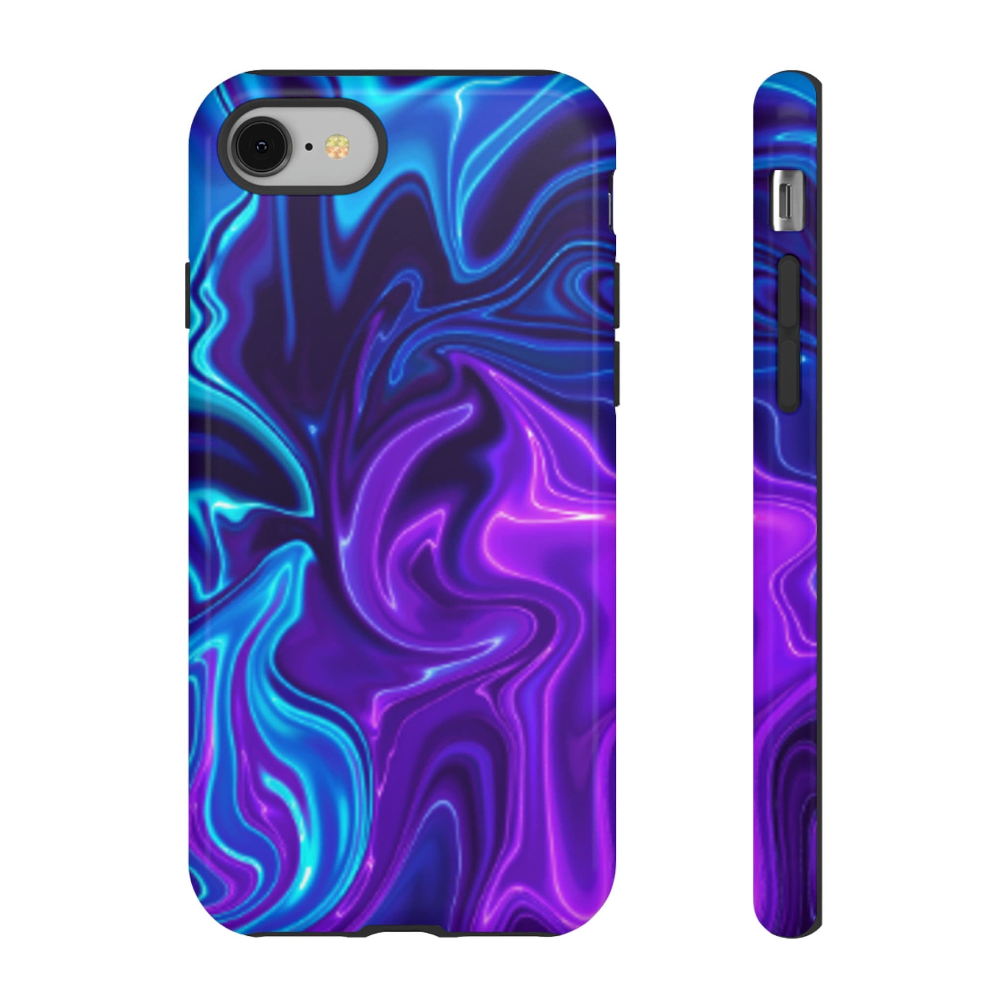 Purple and Blue Swirl Tough Phone Case, Purple, Blue, Swirl, Strong ...