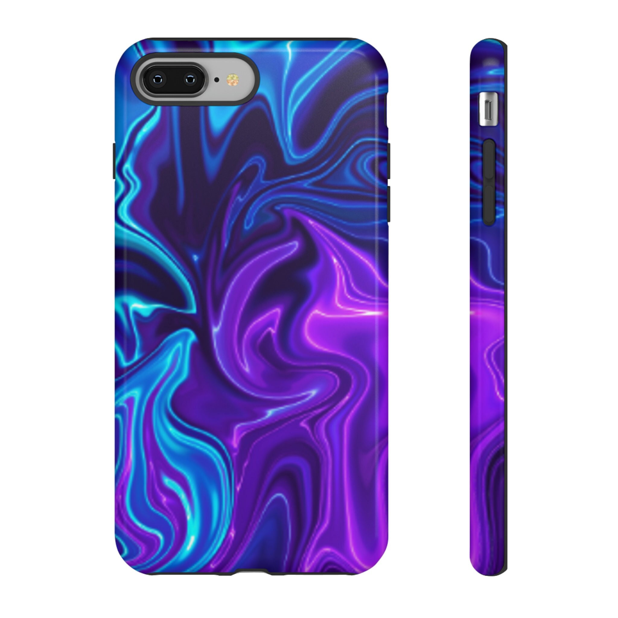 Purple and Blue Swirl Tough Phone Case, Purple, Blue, Swirl, Strong ...