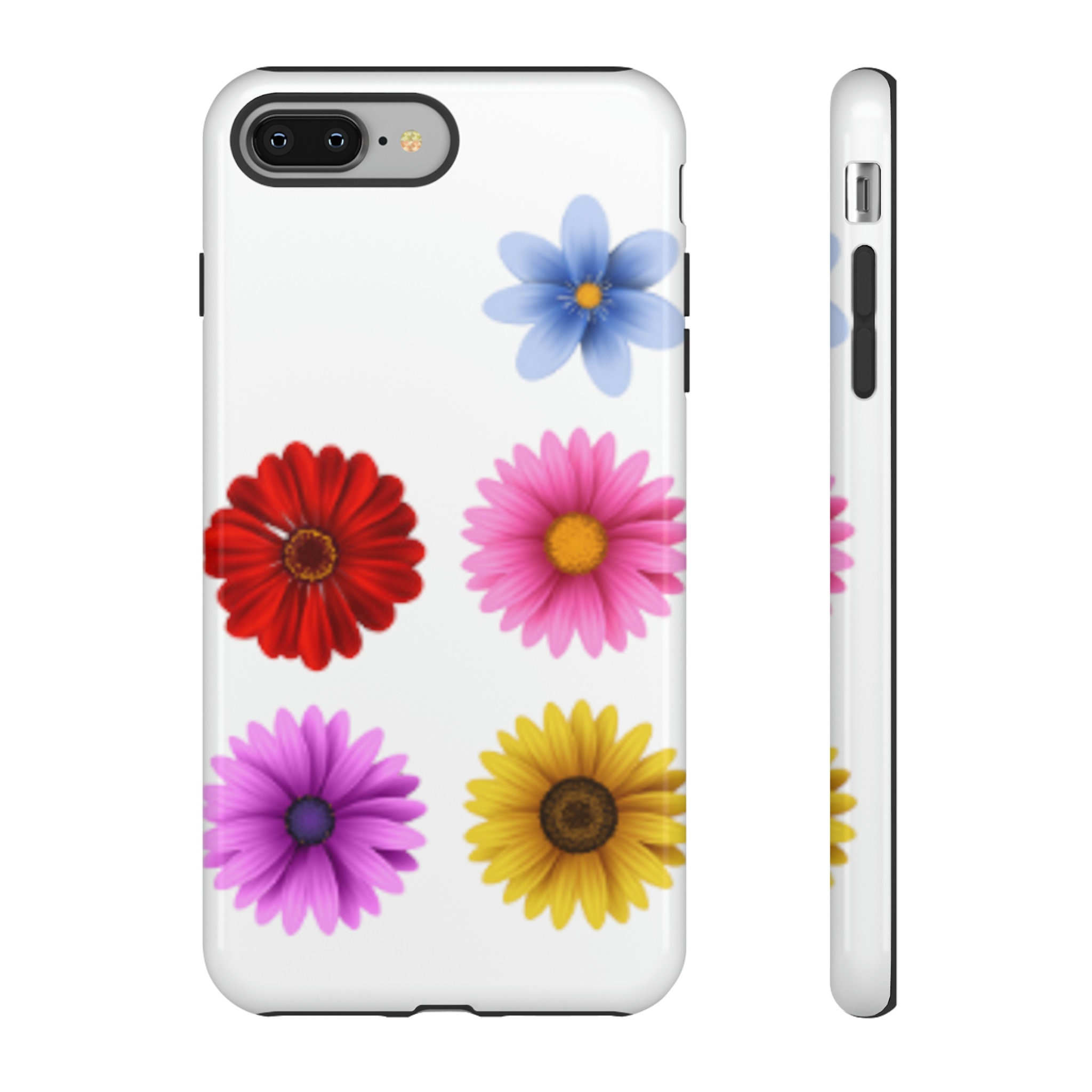 Flower Phone Case, Bright Colored Flower Phone Case, Iphone, Galaxy ...