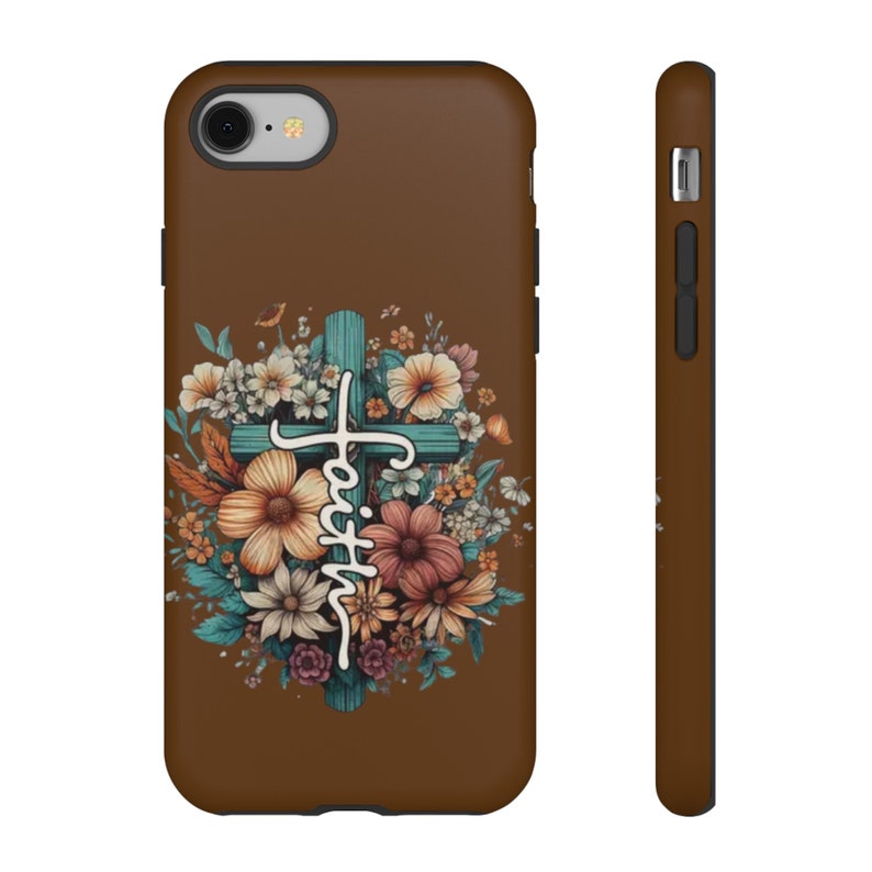 Faith Phone Case, Faith With Cross Phone Case, Phone Case With Cross ...