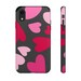 Heart Phone Cases, Red and Pink Heart Phone Cases, Colorful Hearts ...