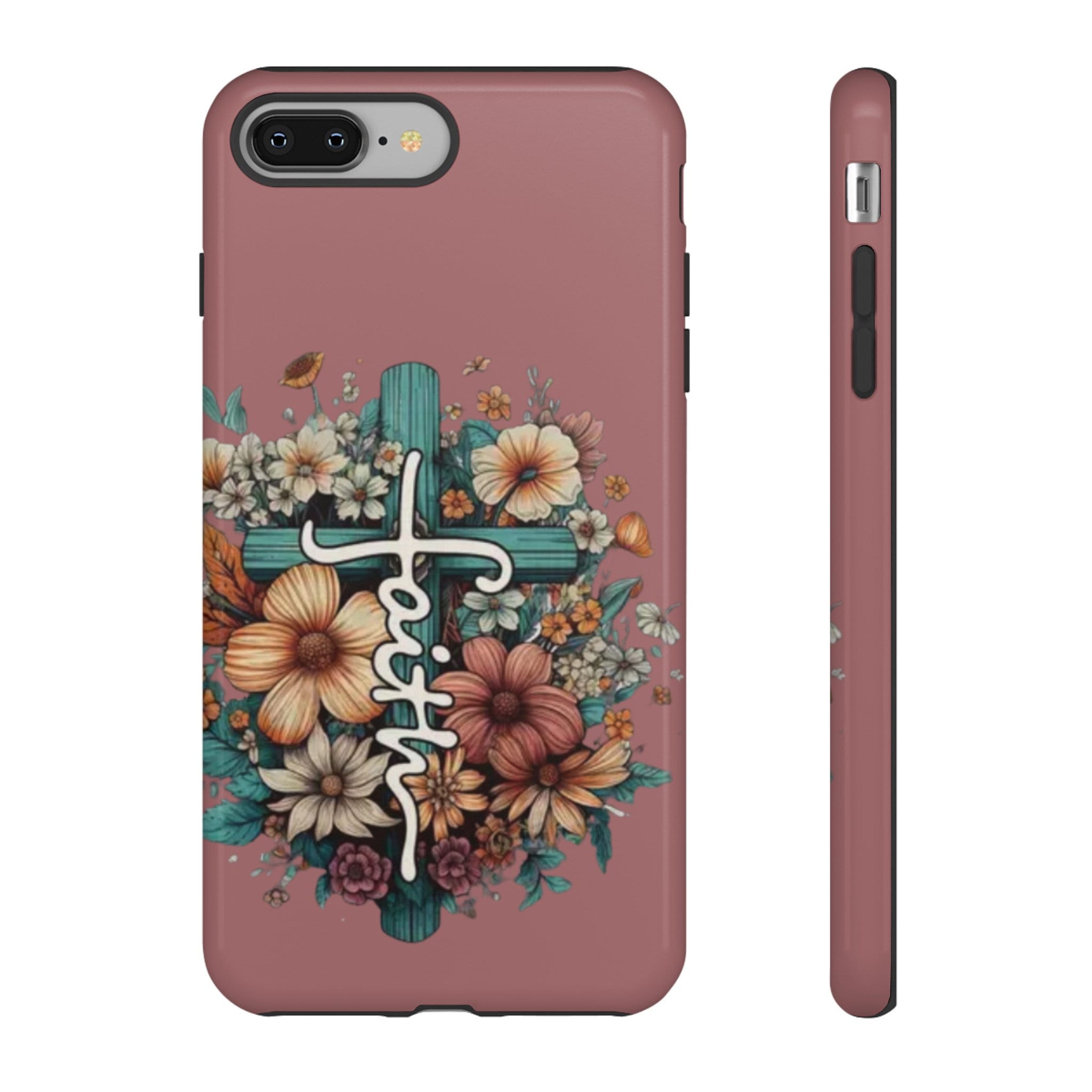 Faith Phone Case, Religious Phone Case, Faith With Cross Phone Case ...