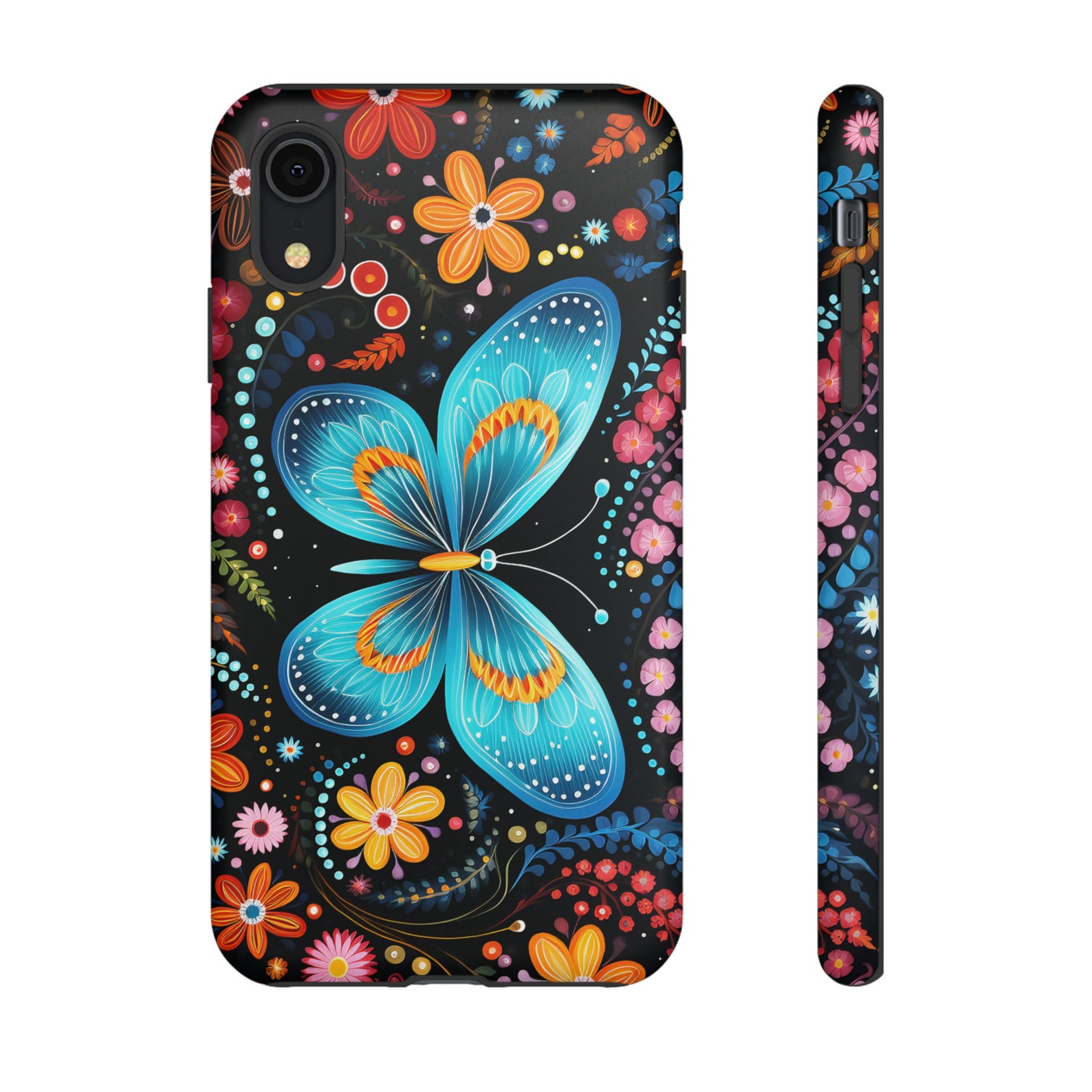 Butterfly Phone Case, Colorful Butterfly Phone Case, Butterflies and ...