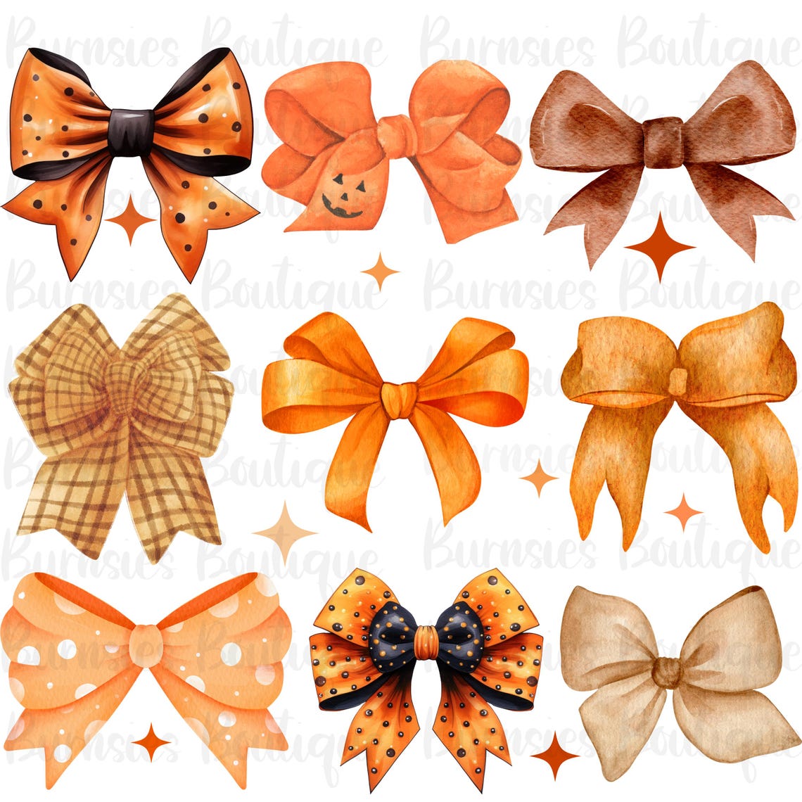 Coquette Fall Bows Png, Fall Bows Png, Cute Plaid Bows Png, Cute Bows ...