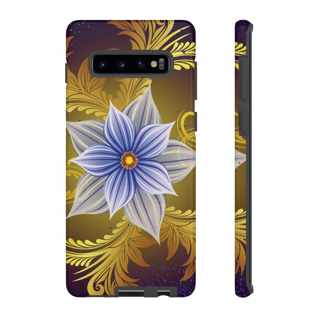 Purple and Gold Phone Cases, Floral Phone Cases, Flower Phone Cases ...
