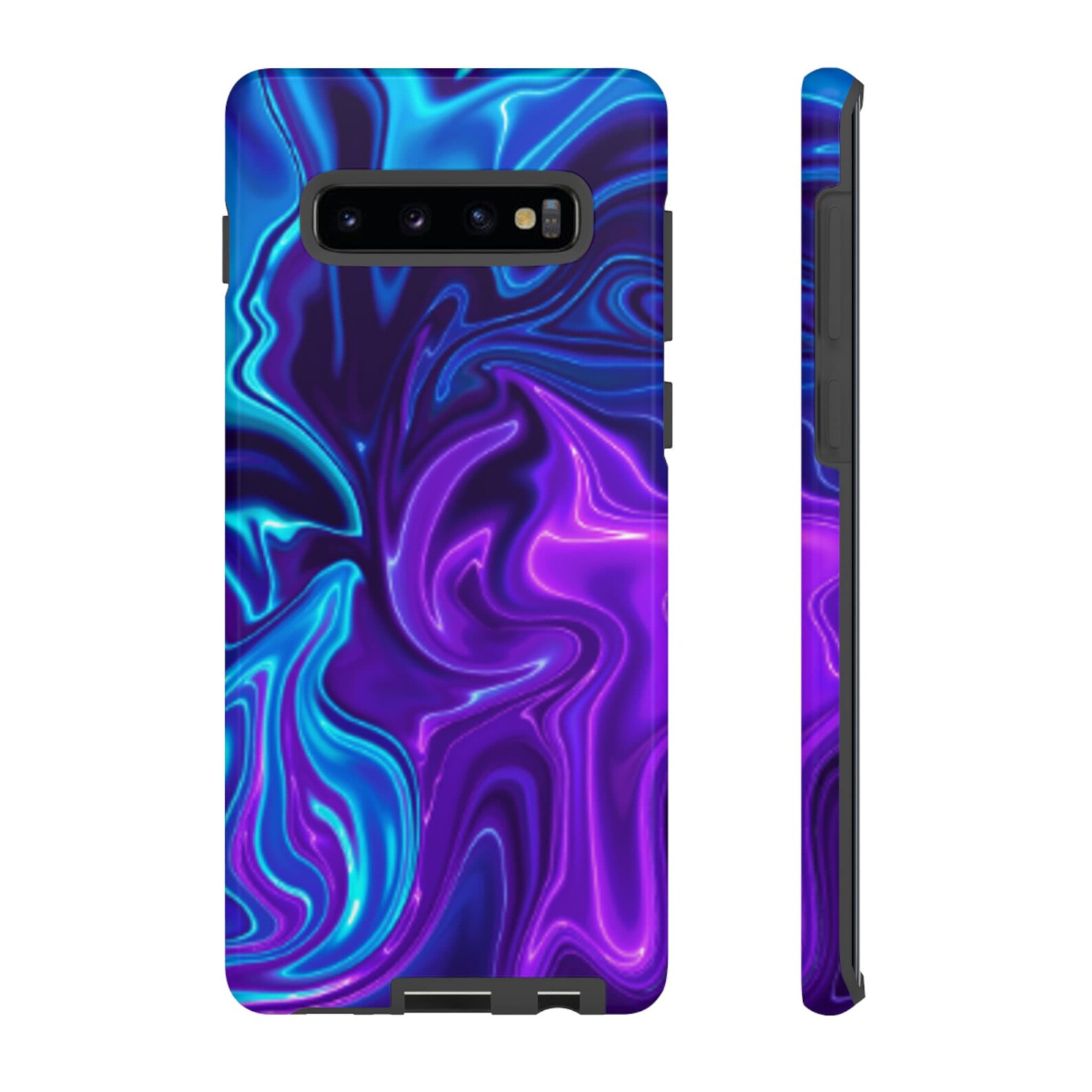 Purple and Blue Swirl Tough Phone Case, Purple, Blue, Swirl, Strong ...