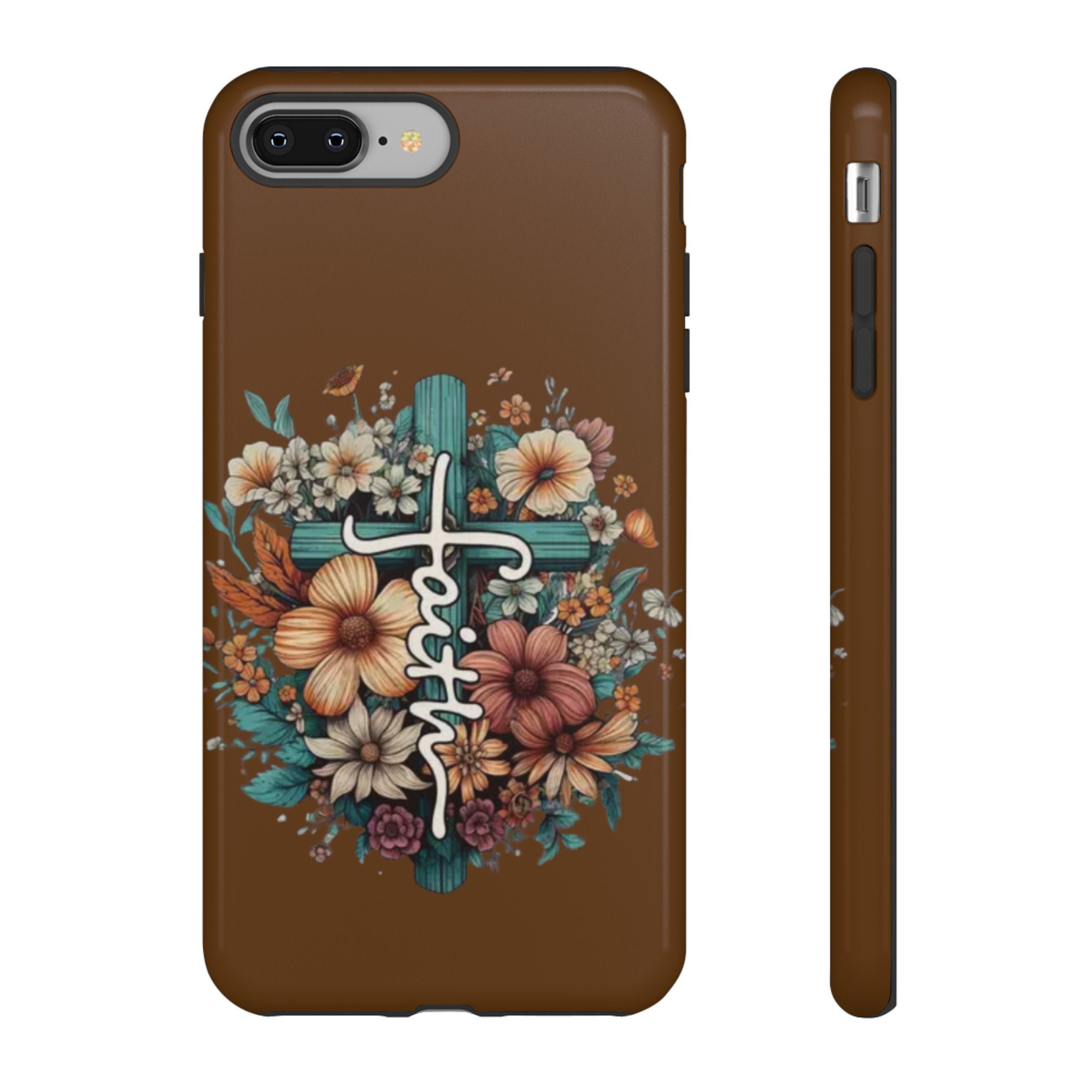 Faith Phone Case, Faith With Cross Phone Case, Phone Case With Cross ...
