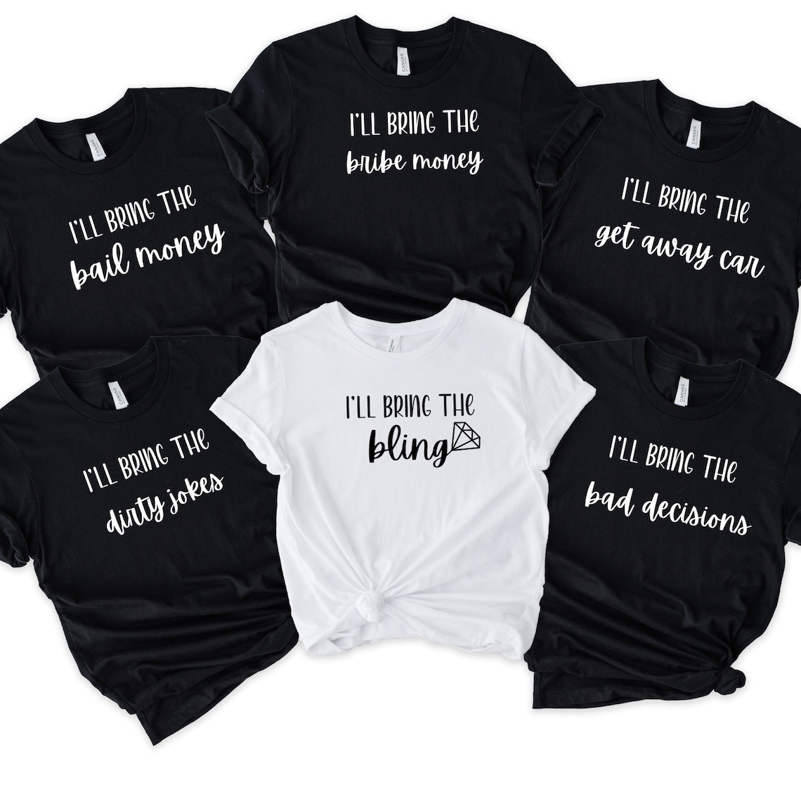 Bridal Party Shirts, I'll Bring the Shirts, Wedding Party Shirts ...