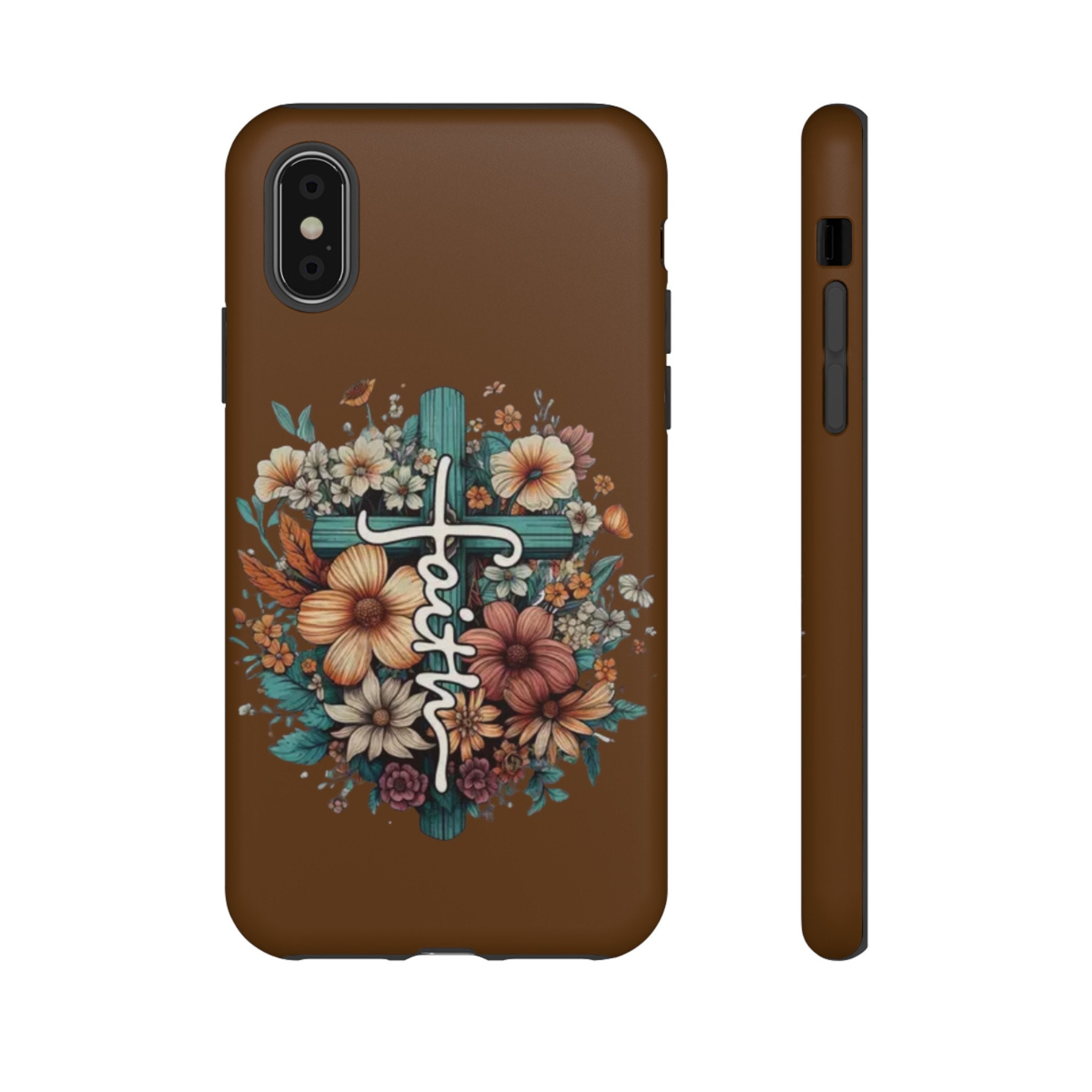Faith Phone Case, Faith With Cross Phone Case, Phone Case With Cross ...