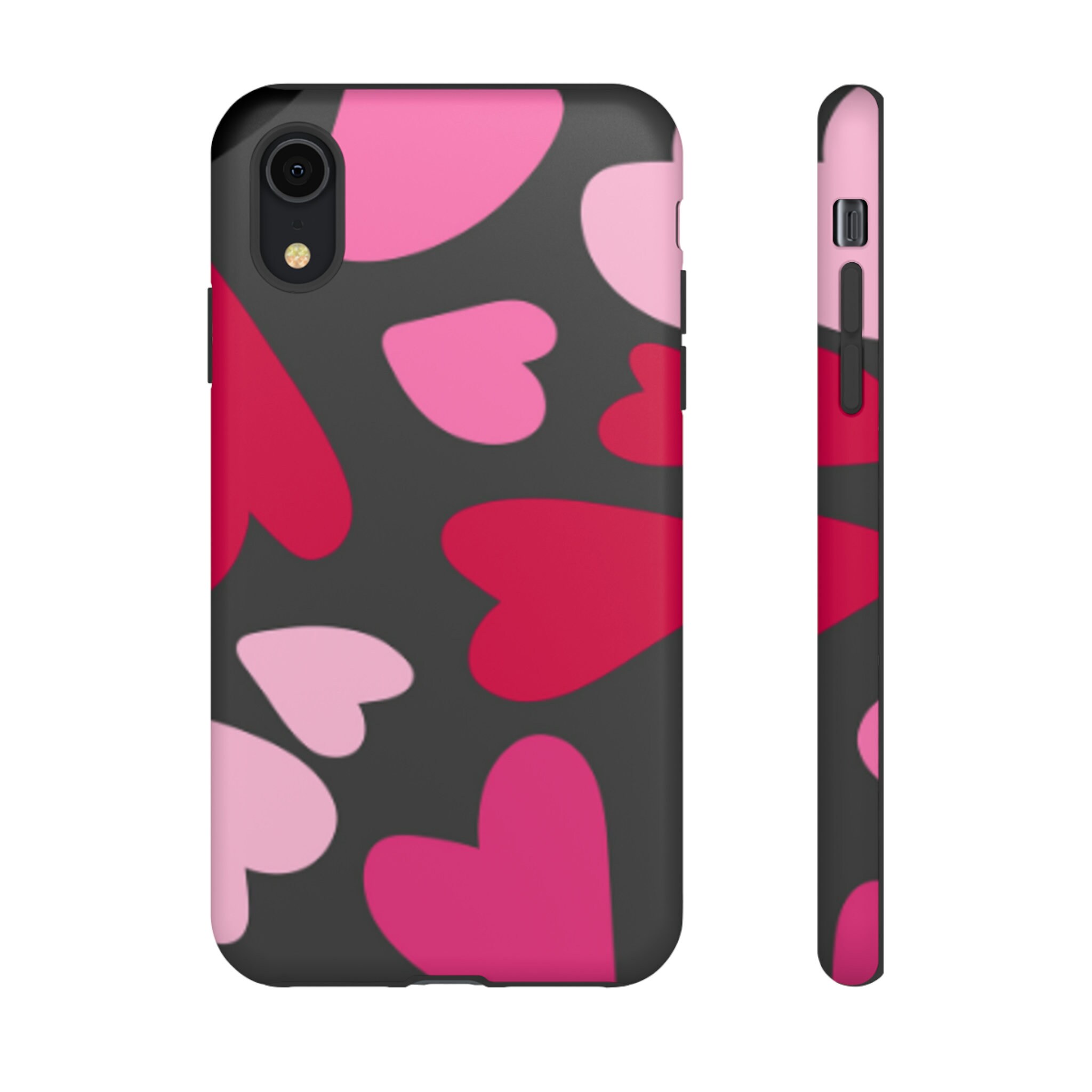Heart Phone Cases, Red and Pink Heart Phone Cases, Colorful Hearts ...
