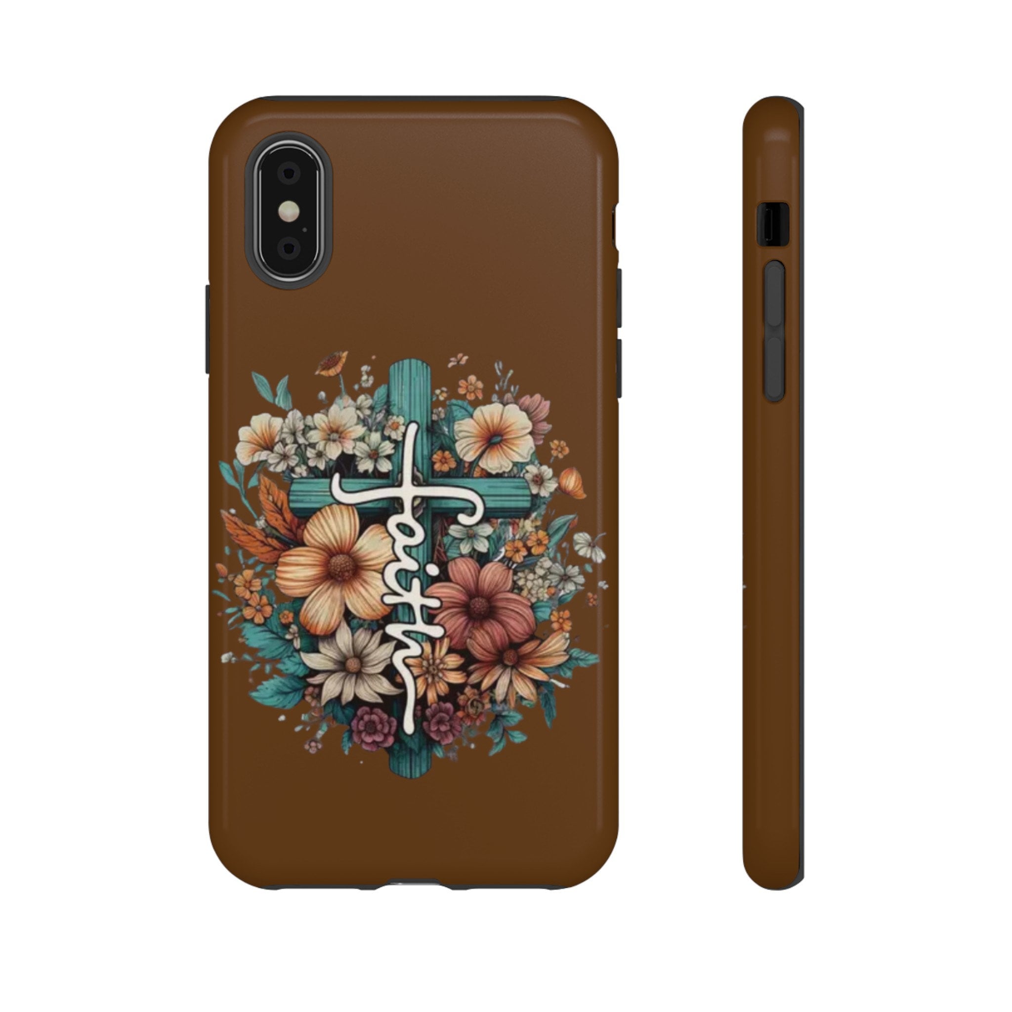 Faith Phone Case, Faith With Cross Phone Case, Phone Case With Cross ...