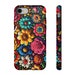 Bright Flowers Phone Case, Flower Phone Case, Pretty Phone Cases ...