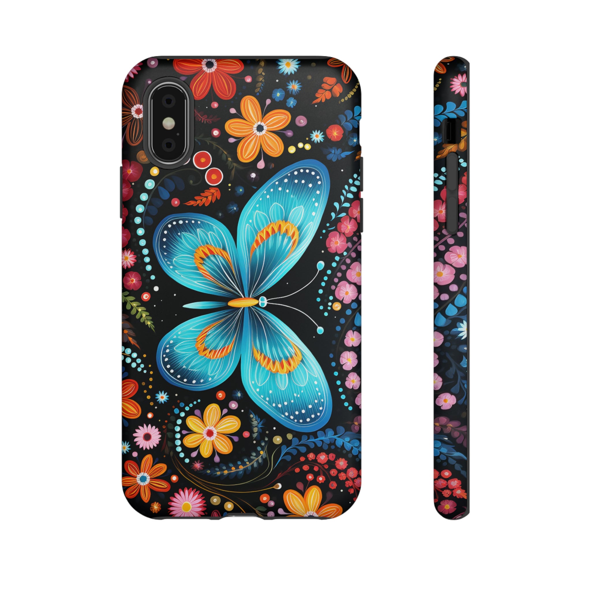 Butterfly Phone Case, Colorful Butterfly Phone Case, Butterflies and ...