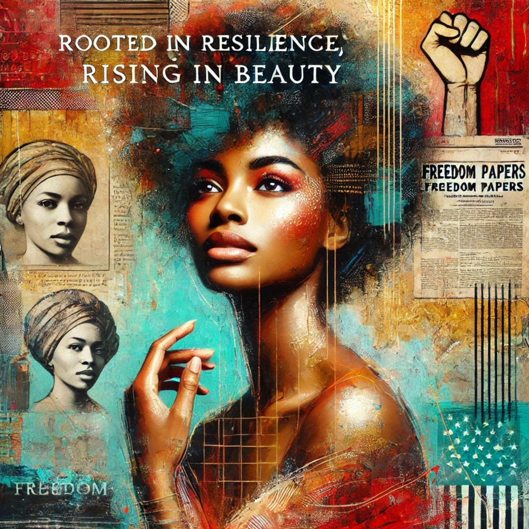 Juneteenth Resilience Art 10x10 – Black History Metal Sign, Freedom ...