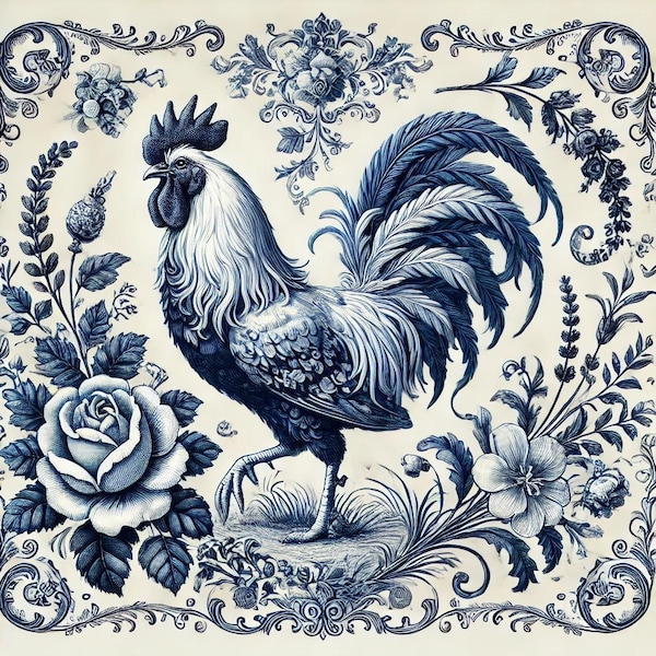 Rooster Kitchen Decor - Etsy