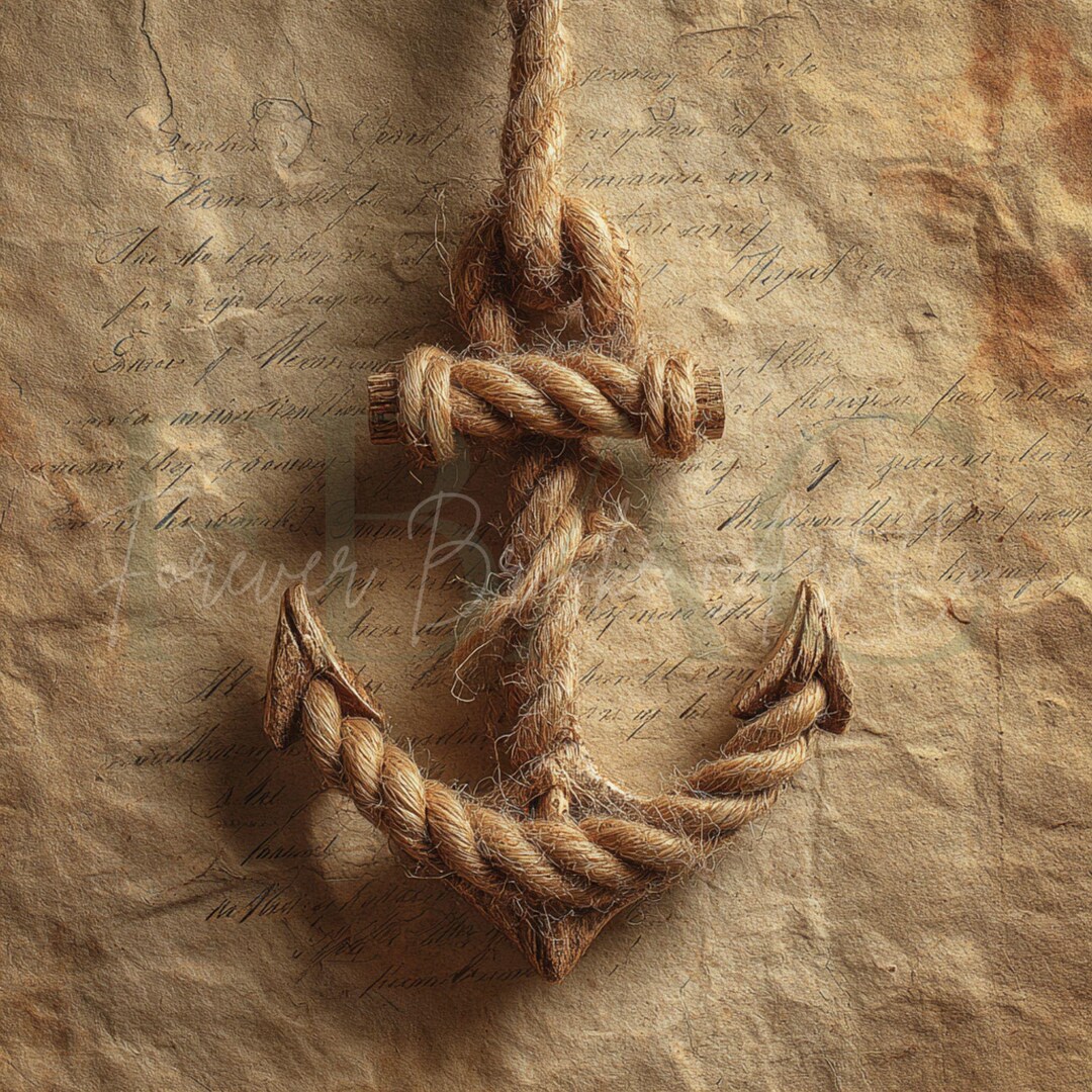 Rustic Rope Anchor Wall Sign | Nautical Beach House Decor | Western ...
