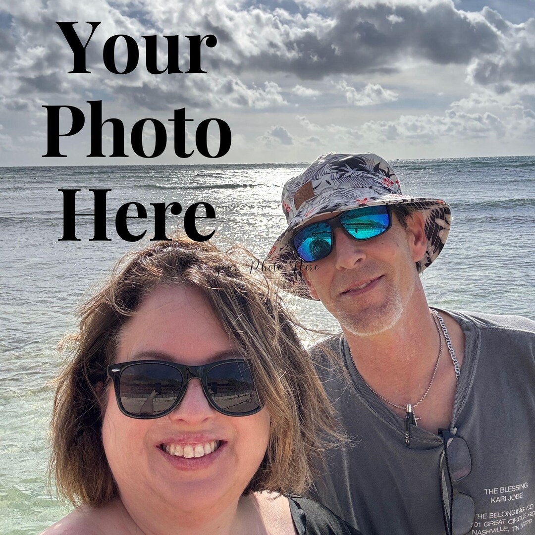 Custom Photo Aluminum Sign - Personalized Metal Print for Home Decor ...