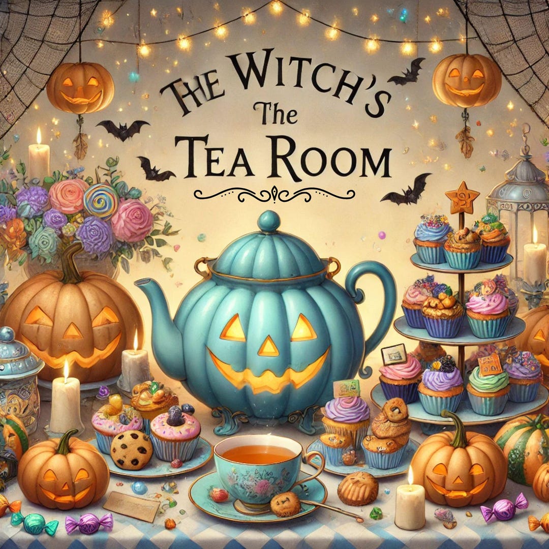 Witch's Tea Room Halloween Sign, Spooky Kitchen Decor - Etsy