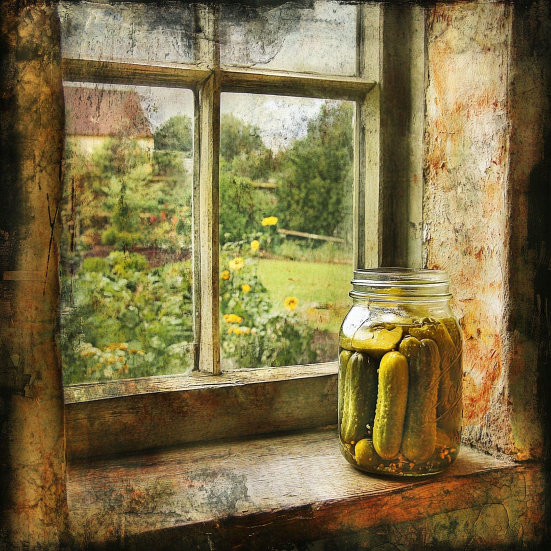 Vintage Pickling Jar Metal Sign, Rustic Farmhouse Kitchen Decor - Etsy