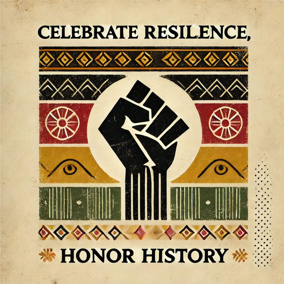 Celebrate Resilience Aluminum Sign – Black Power Fist Wall Art for ...