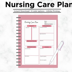 Nursing Care Plan Templates, Nursing Care Plan, Nursing Student ...