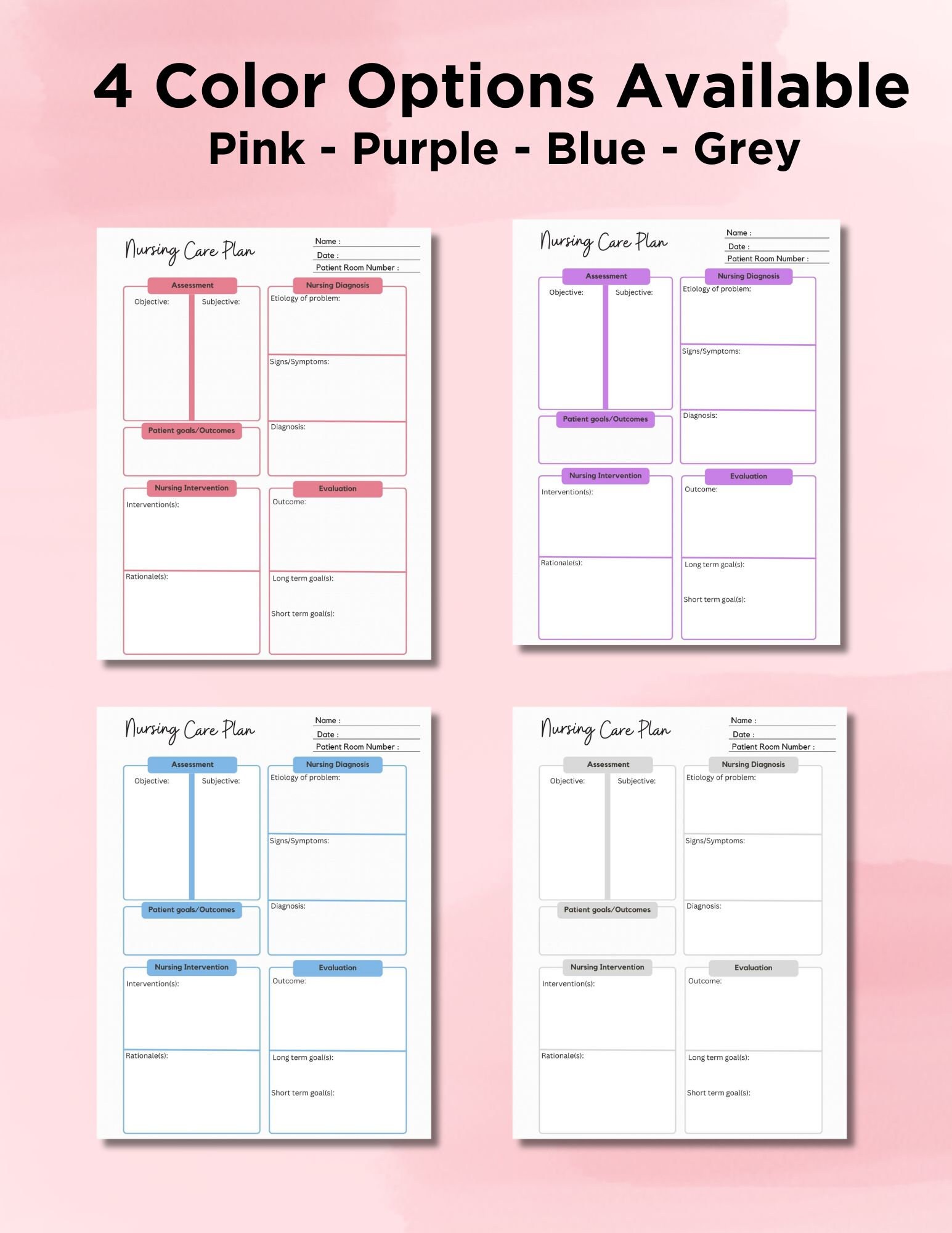 Nursing Care Plan Templates, Nursing Care Plan, Nursing Student ...