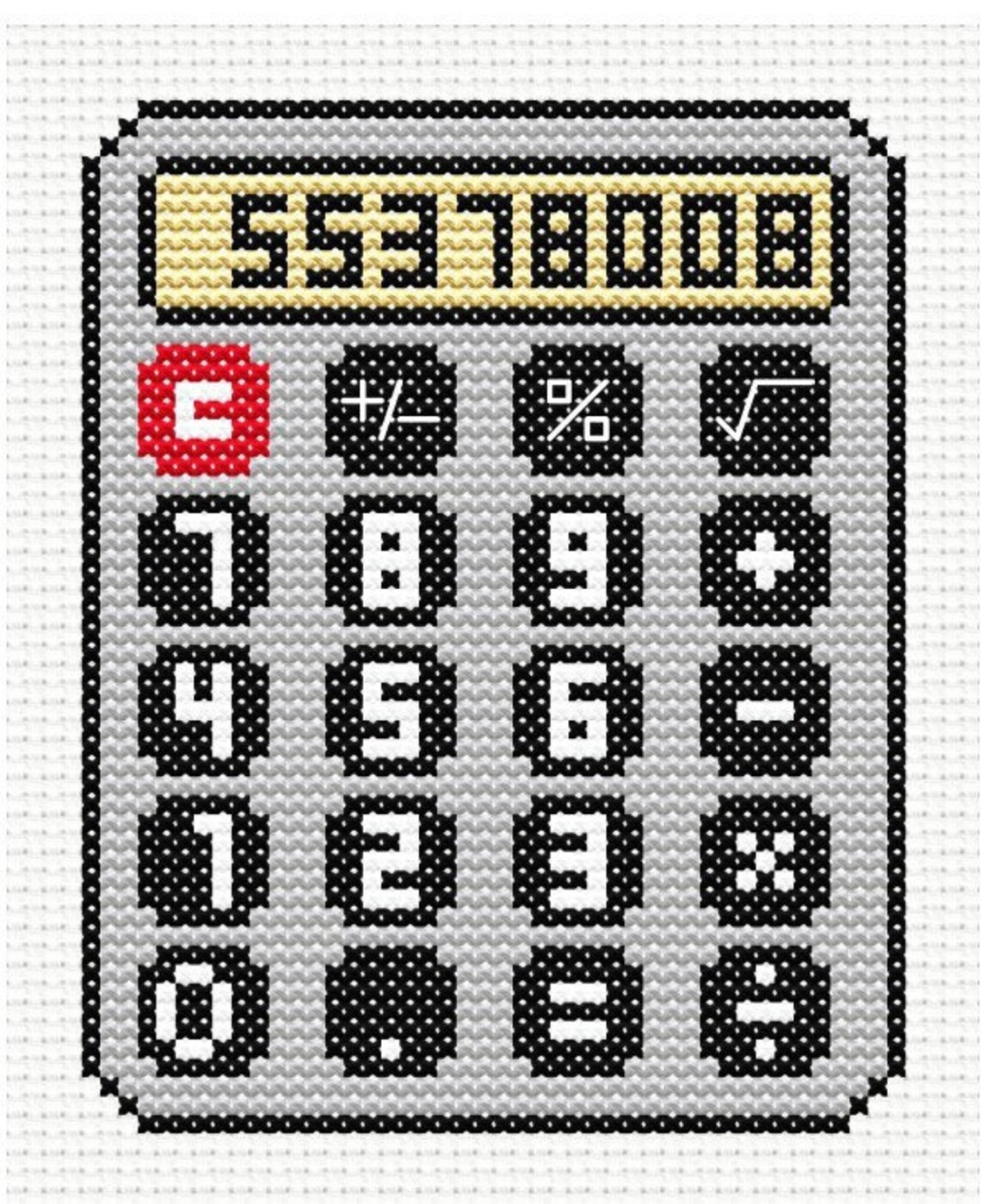 Top Surgery Cross Stitch Pattern PDF Boobless Calculator Funny Instant ...