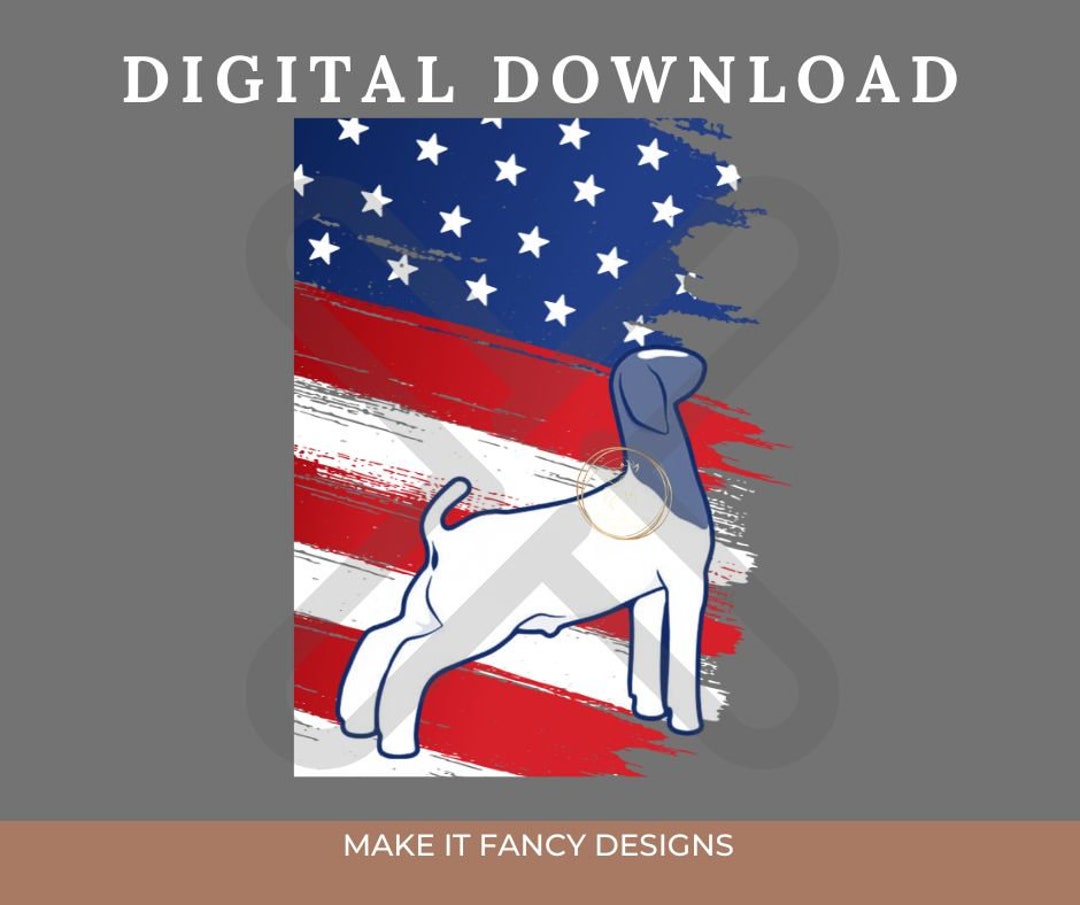 FFA 4h Show Animals PNG Digital File Stock Show, Livestock Show Time ...
