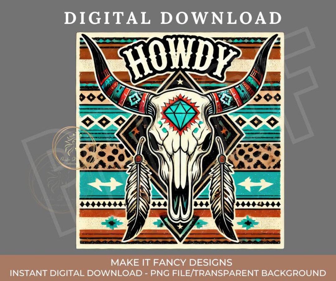 Western Boho DTF Transfer, Ready to Press Dtf Transfers Direct to Film ...