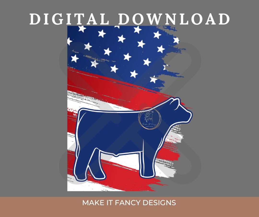 FFA 4h Show Animals PNG Digital File Stock Show, Livestock Show Time ...