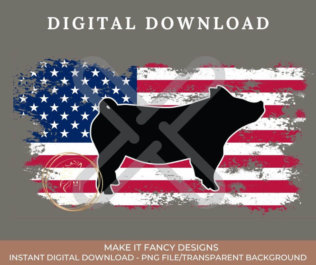 FFA 4h Show Animals PNG Digital File Stock Show, Livestock Show Time ...