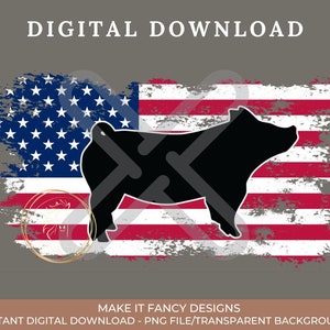 FFA 4h Show Animals PNG Digital File Stock Show, Livestock Show Time ...