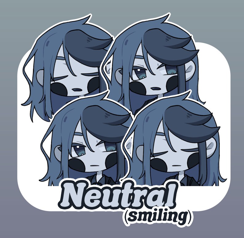 Ghost Girl Pngtuber, Premade Pngtuber+ Model, Streaming Giftuber Asset ...