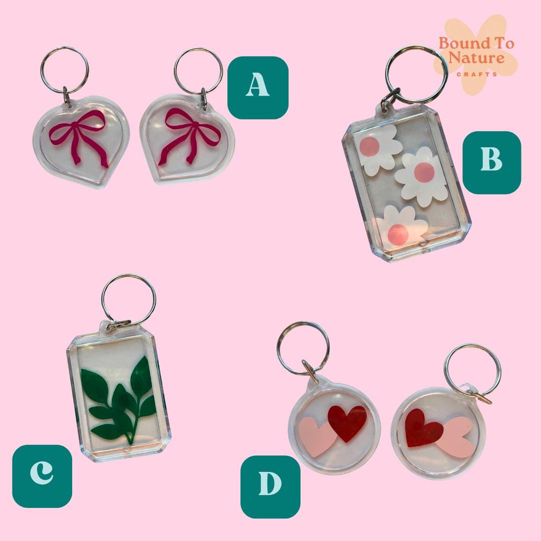 Acrylic Keychains With Cute Designs - Personalized Keychain Gifts - for ...