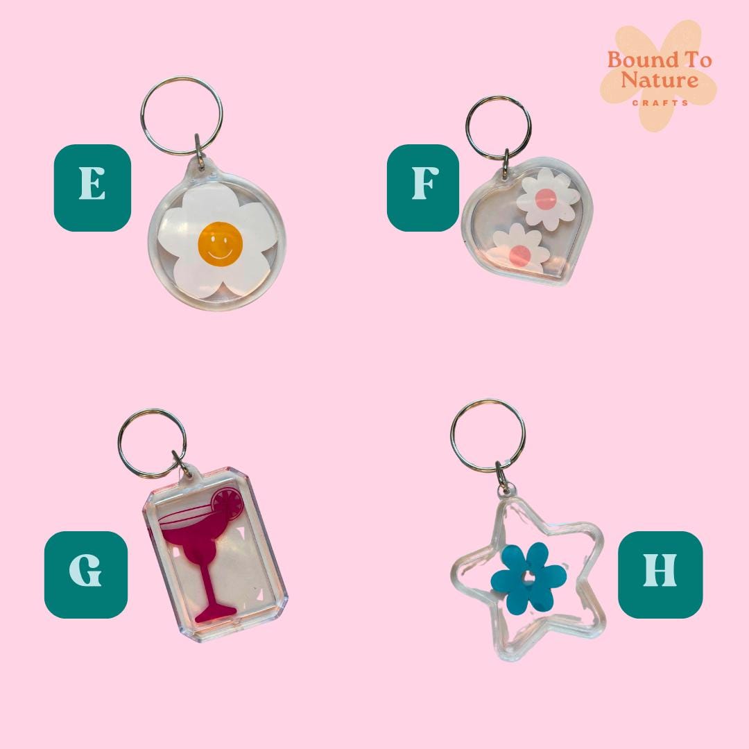 Acrylic Keychains With Cute Designs - Personalized Keychain Gifts - for ...