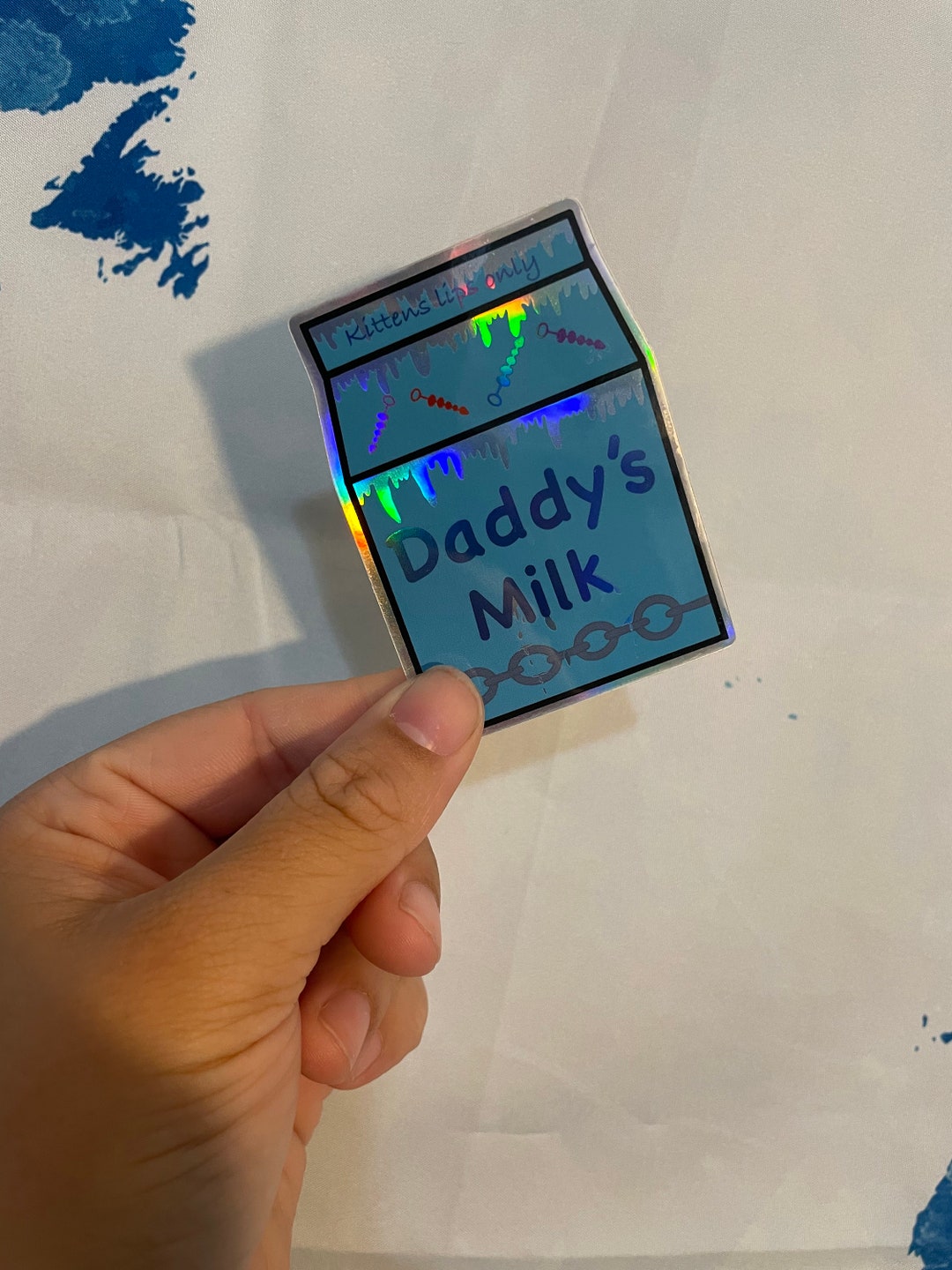 Daddy’s Milk Sticker - Etsy