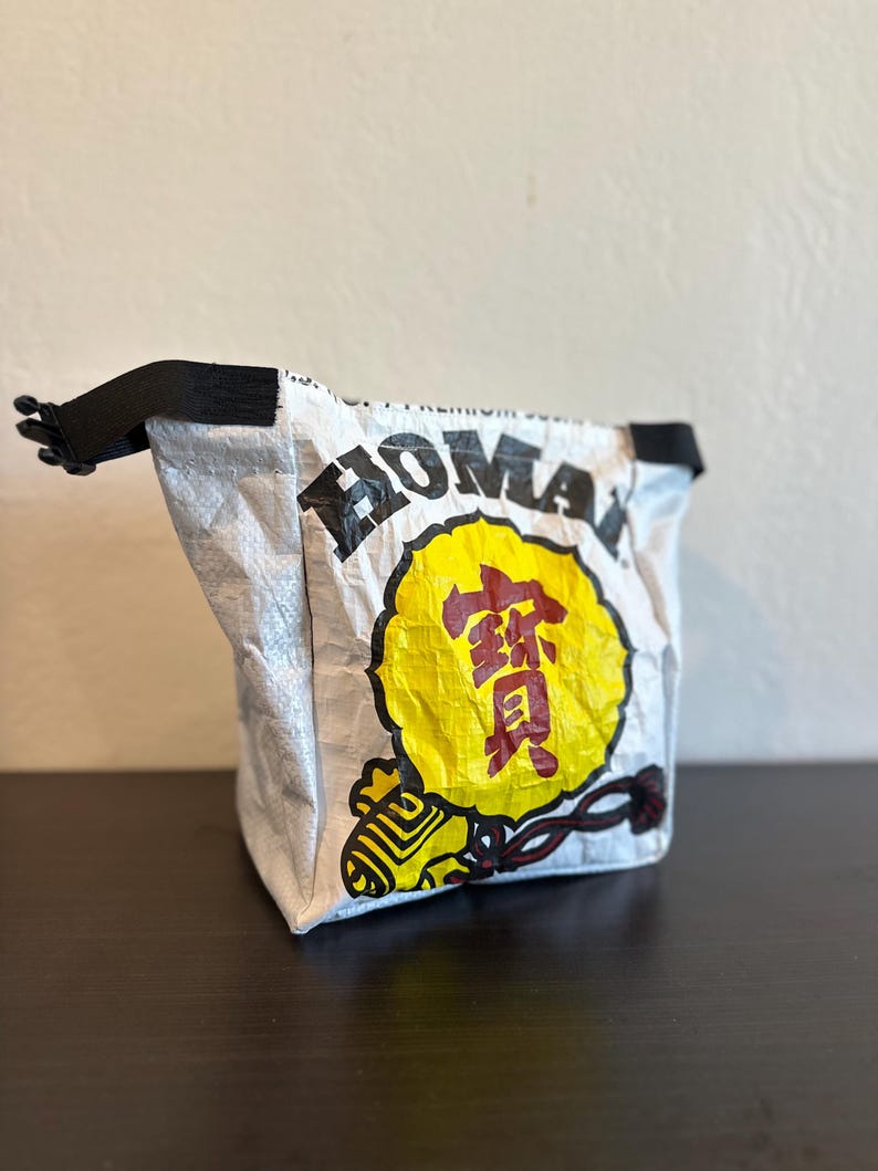 Chalk Bag, Chalk Bucket, Bouldering Bag, Upcycled From Rice Bag - Etsy