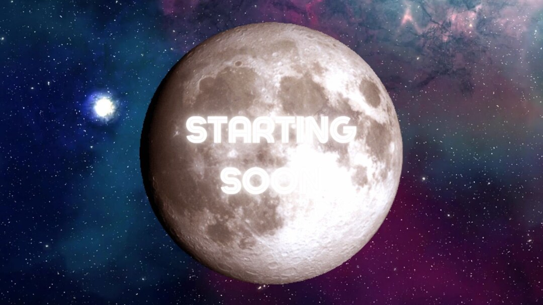 Moon Phases Streaming Overlay - Etsy