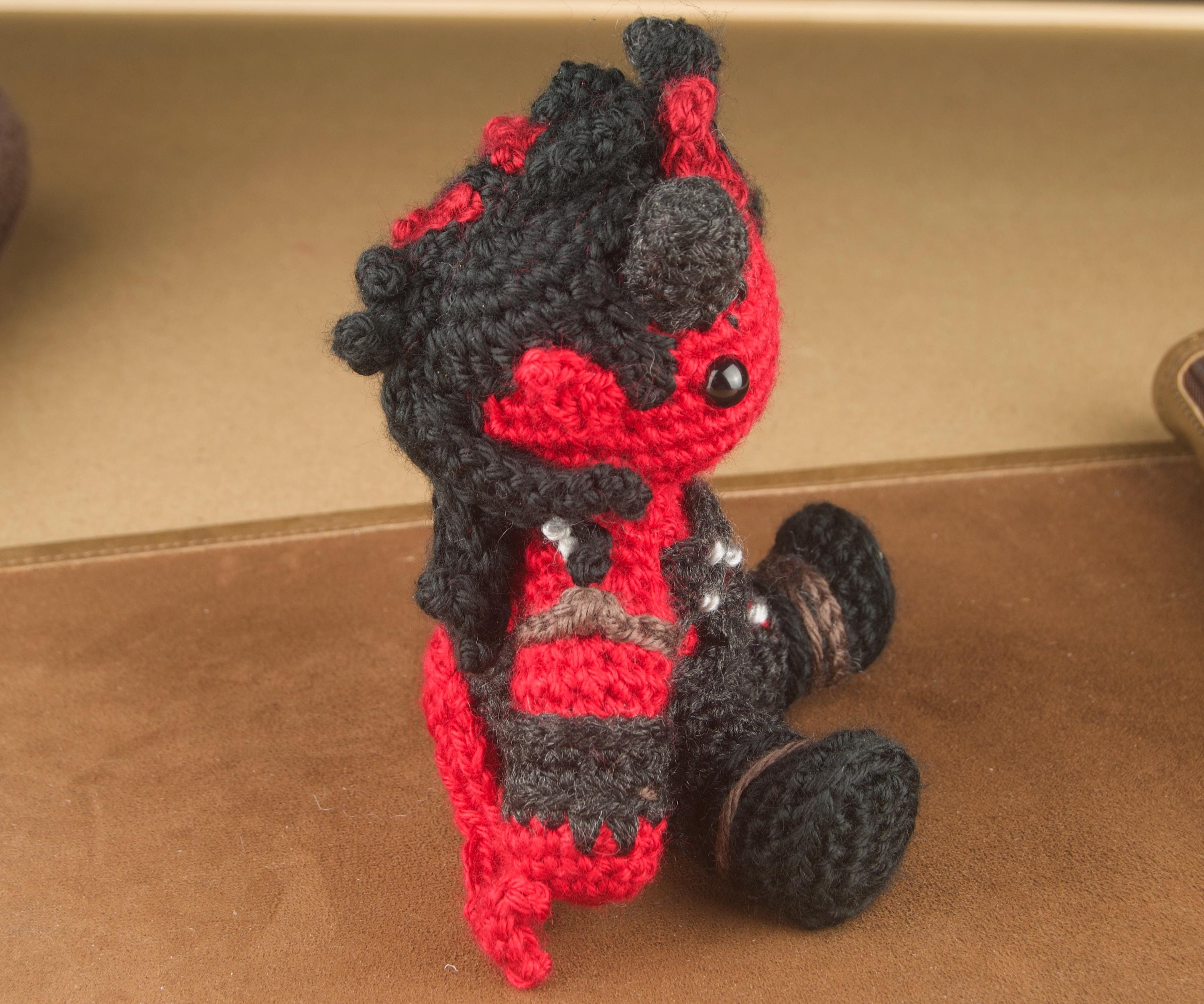 Karlach Crochet Amigurumi Pattern - Baldur's Gate 3 Plushie - Etsy