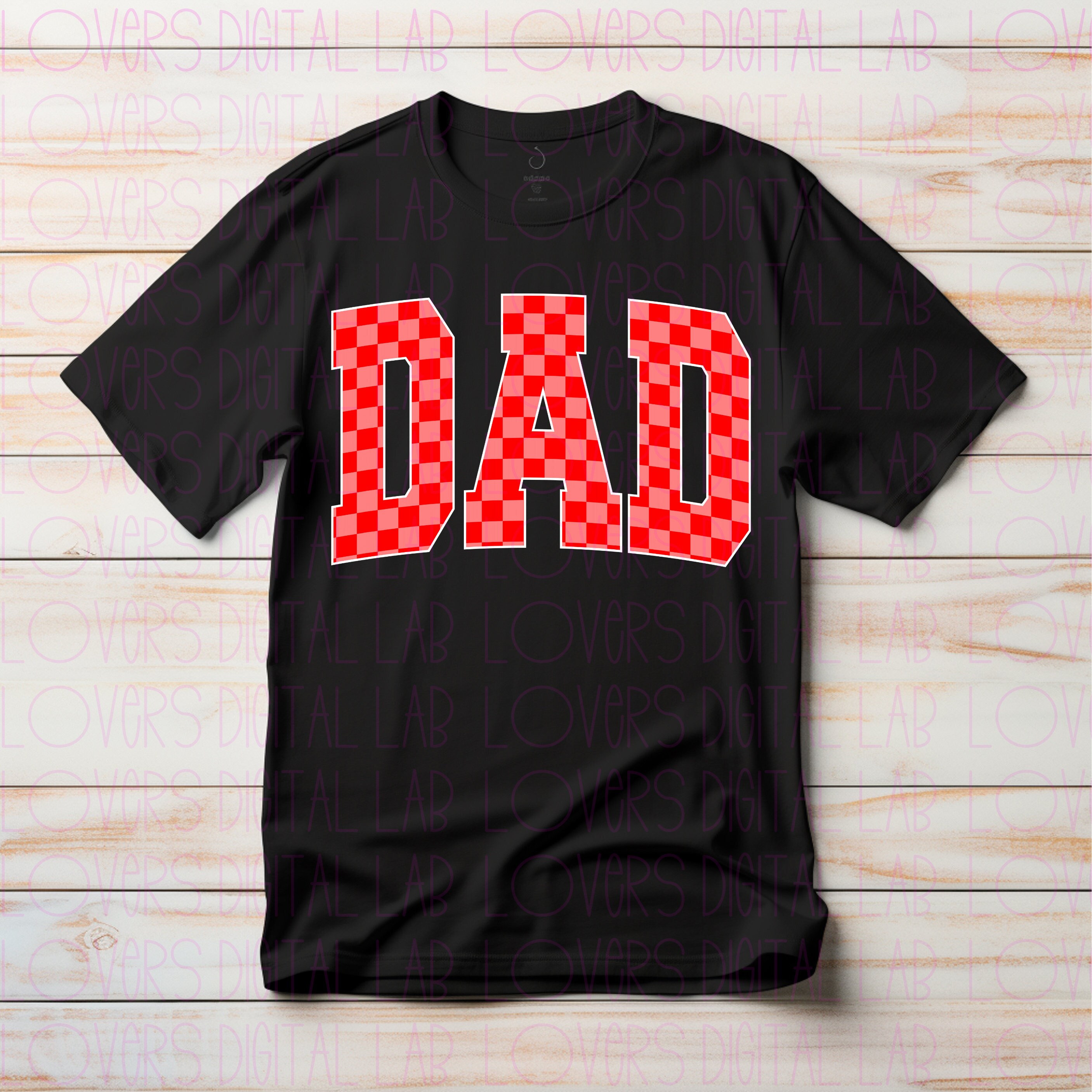 RED CHECKERED DAD Png | Father's Day Png, Best Dad Ever Png ...