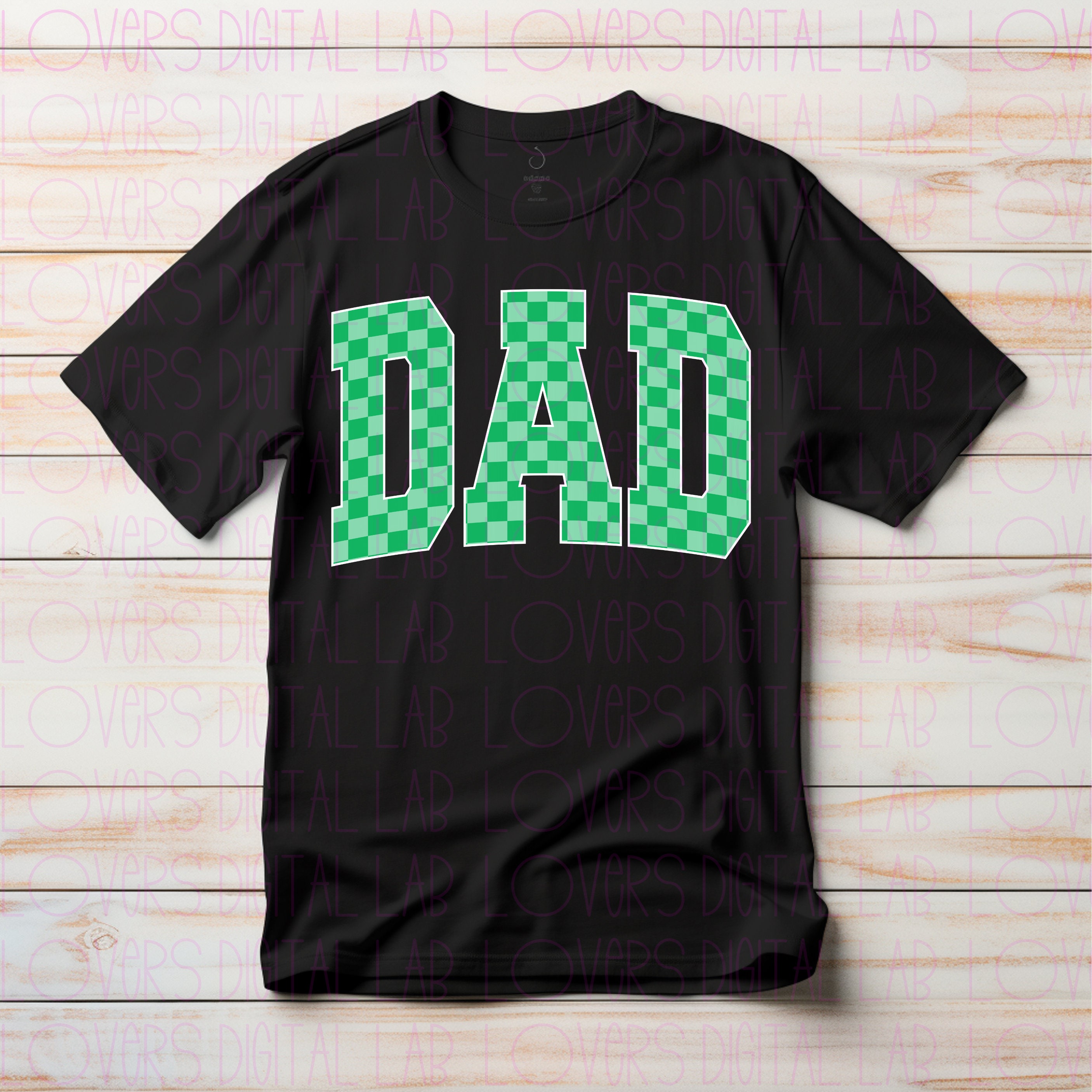 GREEN CHECKERED DAD Png | Fathers Day Png, Best Dad Ever Png ...