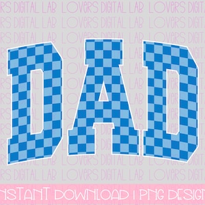 BLUE CHECKERED DAD Png | Fathers Day Png, Best Dad Ever Png ...