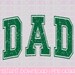 GREEN DISTRESSED DAD Png | Fathers Day Png, Best Dad Ever Png ...