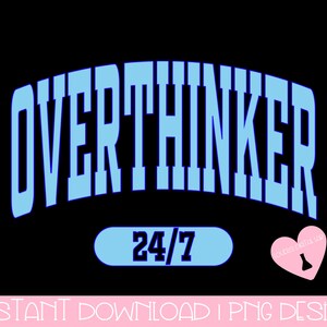 BABY BLUE OVERTHINKER Png| Blue Png, Overthinker Png, Retro Arch Png ...