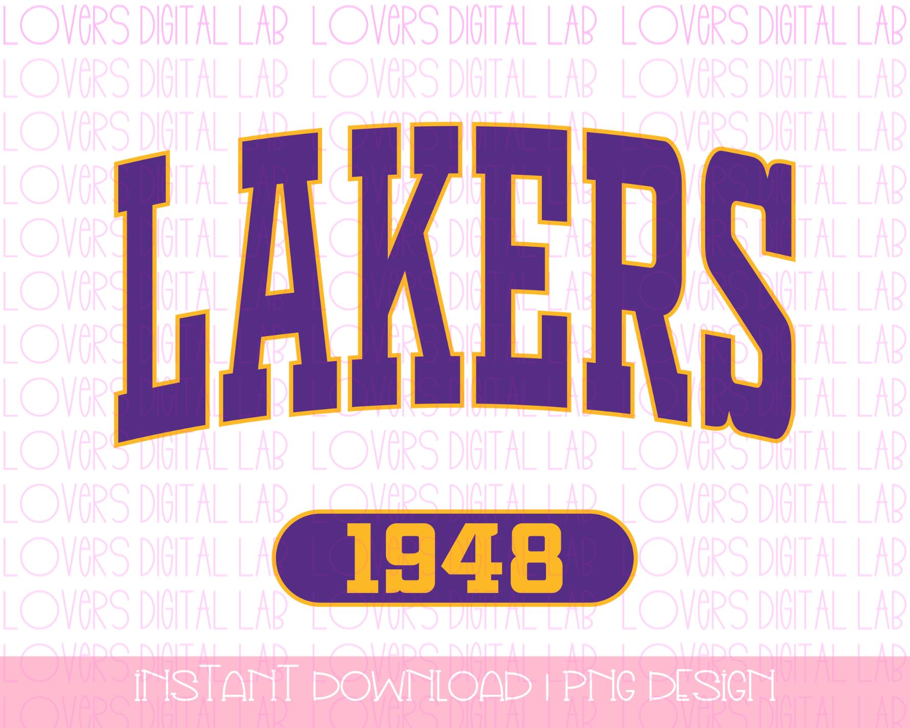 Logo Des Lakers Png Lakers Basketball In Svg,dxf, And Png. INSTANT
