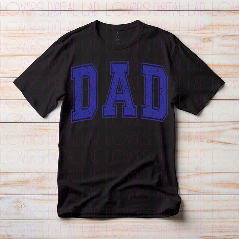 BLUE DISTRESSED DAD Png | Father's Day Png, Best Dad Ever Png ...