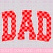 RED CHECKERED DAD Png | Father's Day Png, Best Dad Ever Png ...