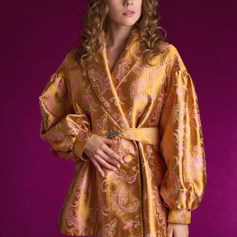 Embroidered Coat - Etsy