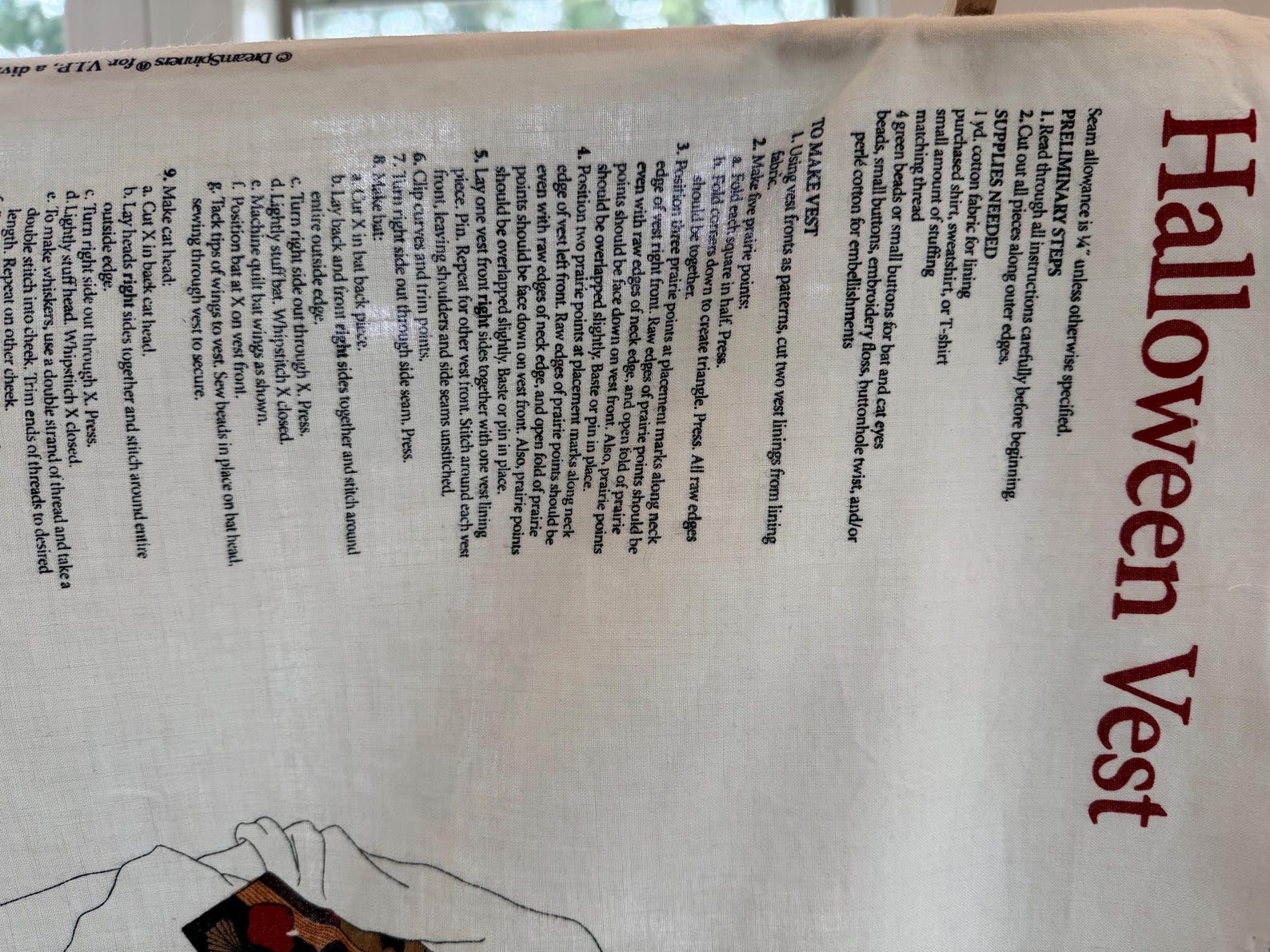 4 Assorted Vintage Fall Harvest Sewing Projects - Etsy